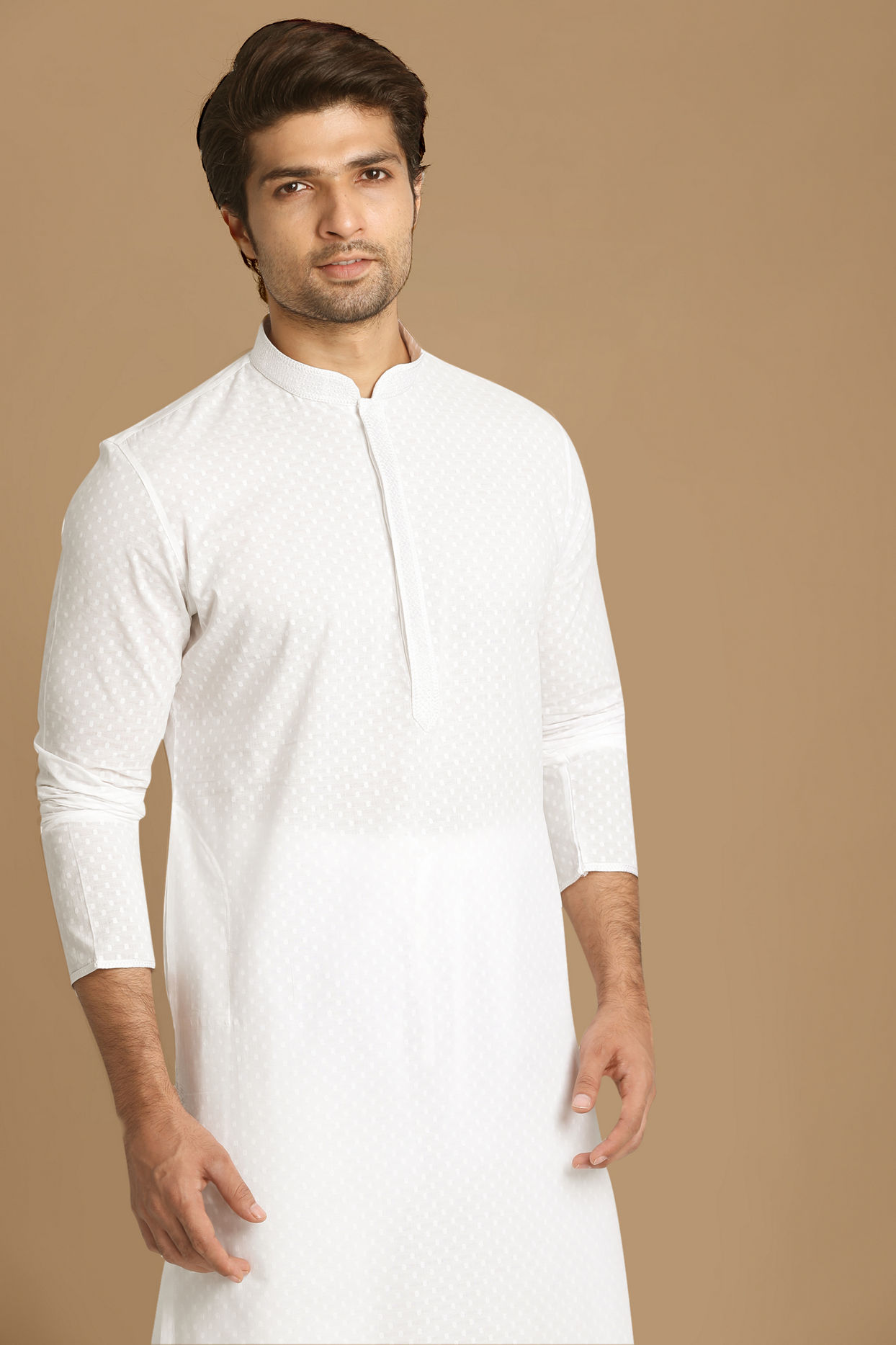 Buy Classic White Kurta Set Online in India @Manyavar - Kurta Pajama for Men